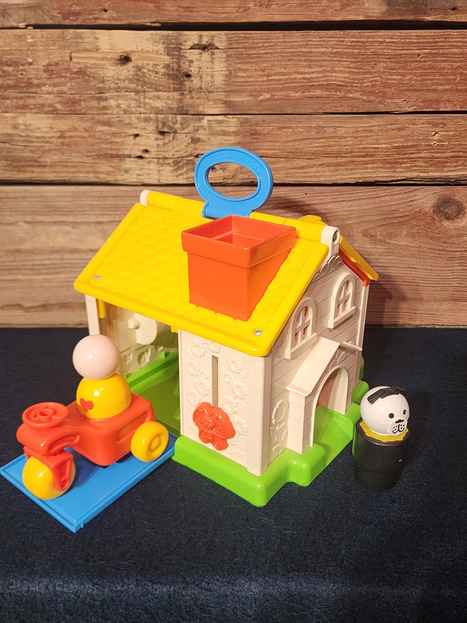 1984 Fisher-price Little People Playhouse - Etsy