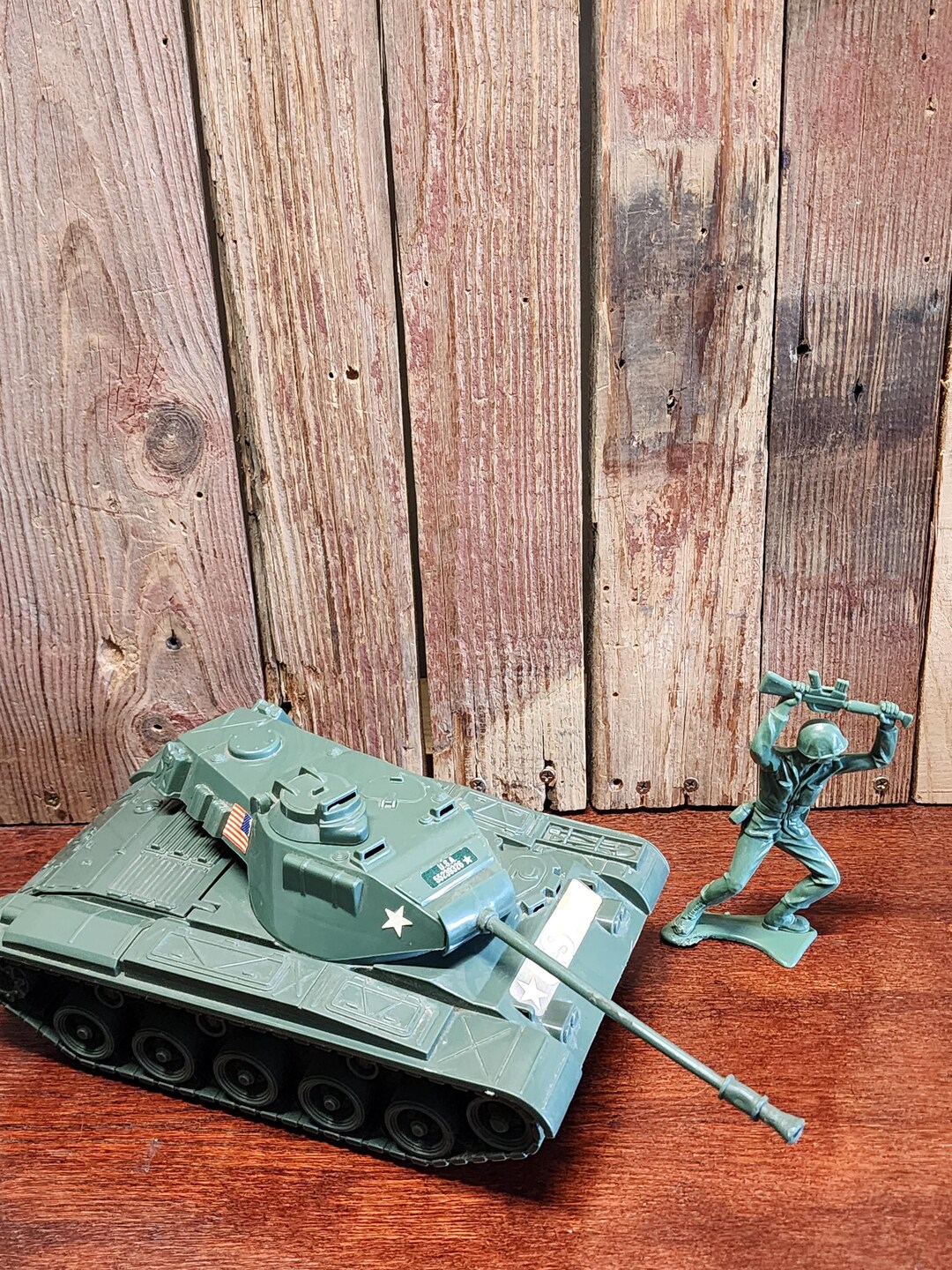 Processed Plastics Company/timmee Brand Toys U.S. Army Tank #7520 and ...