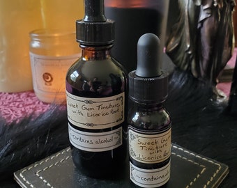 Sweet Gum Ball Natural Organic Herbal Tincture - Etsy