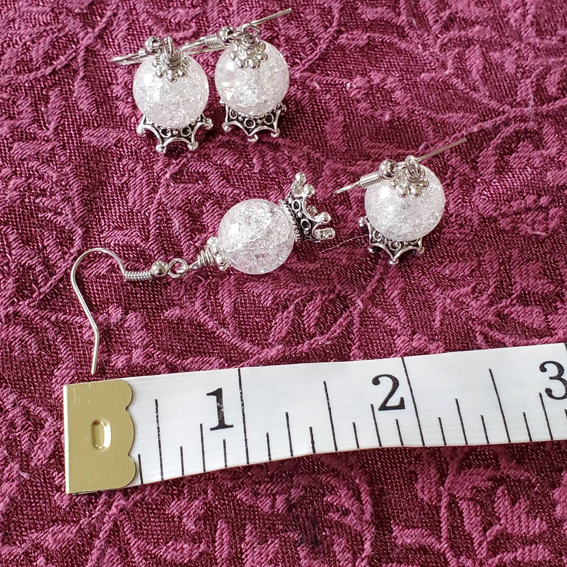 Scryer Crystal Ball Earrings - Etsy