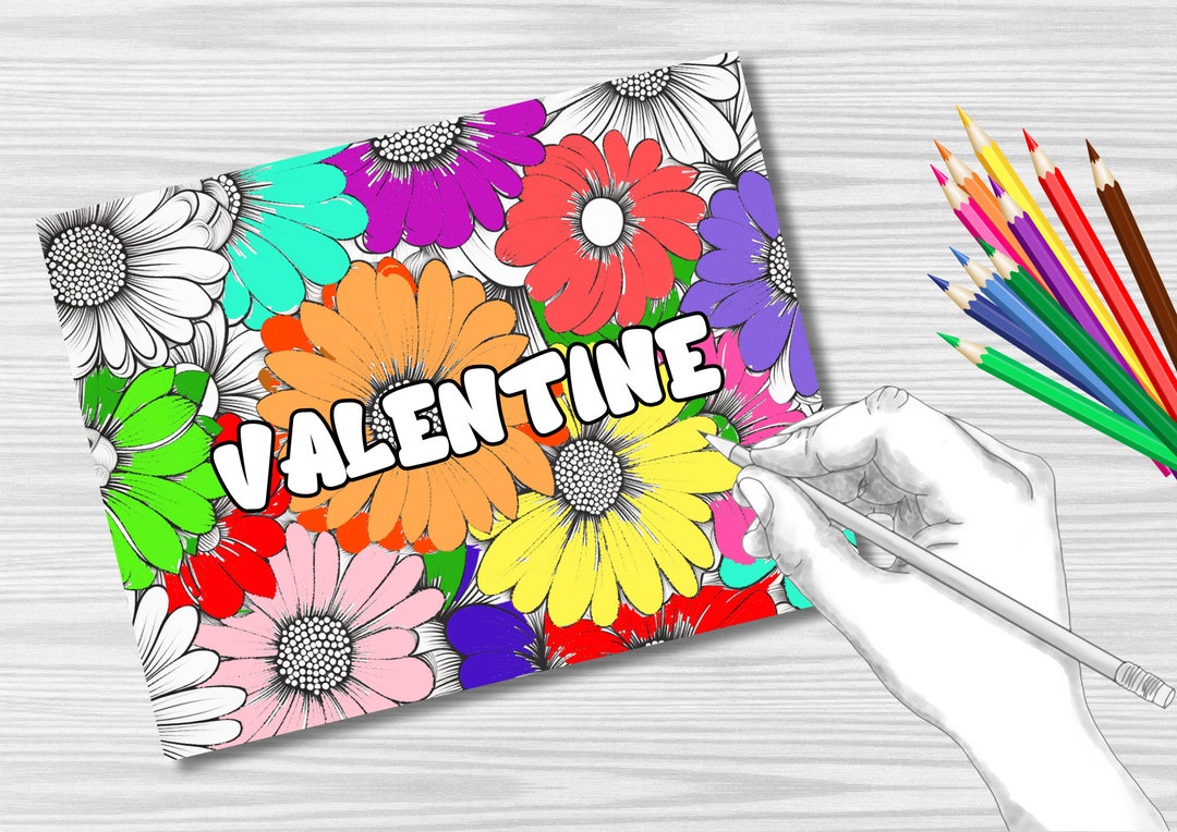 Personalized First Name Coloring 4 Coloring Pages Art Therapy - Etsy