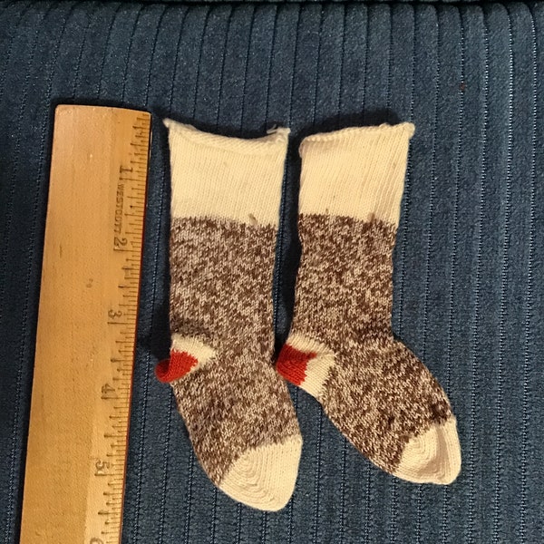 Red Heel Socks - Etsy