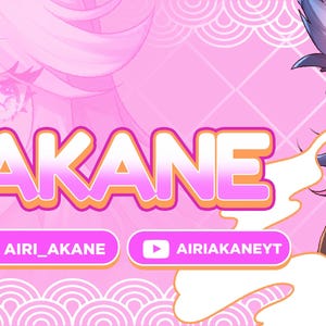 Custom Anime Streaming Banner: Twitch, Twitter, Youtube, Discord - Etsy