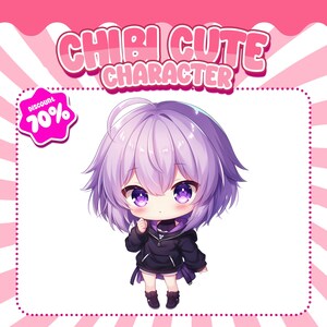 Custom Chibi Anime | Chibi Logo | Cute Chibi | Chibi Emotes | High ...