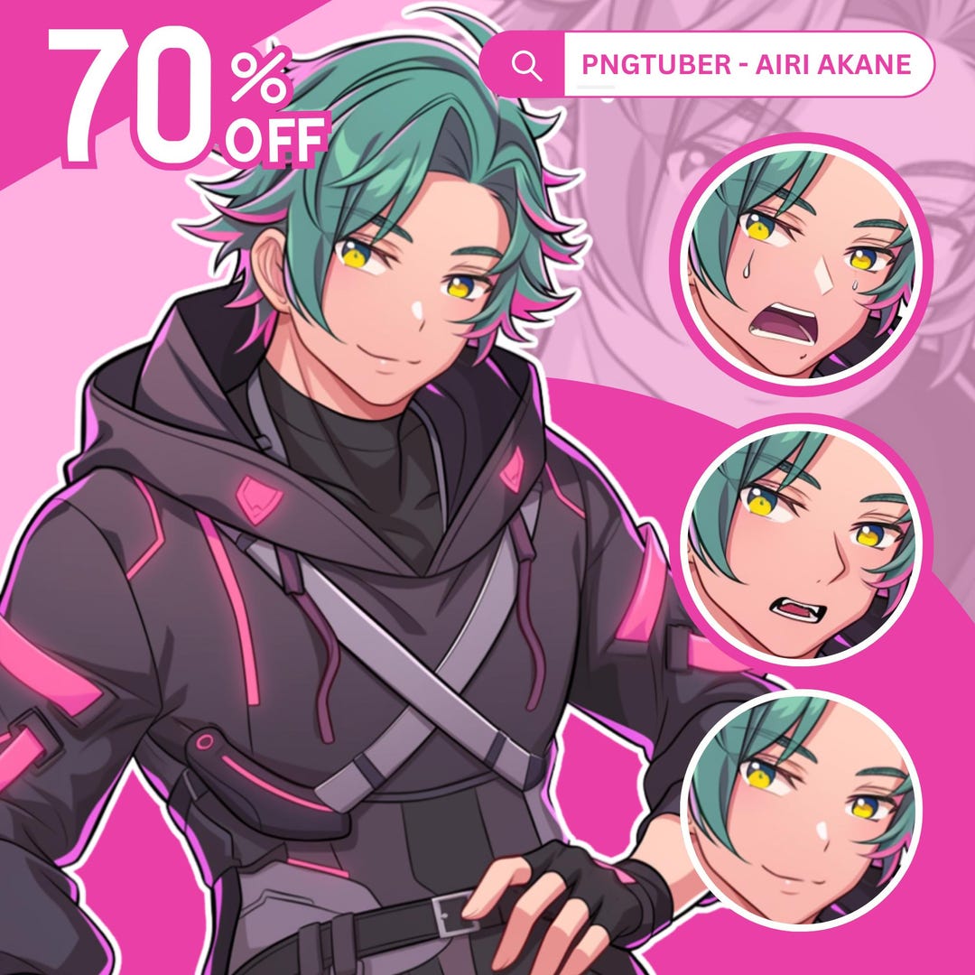 Custom Pngtuber | Pngtuber Commission || Png Tuber | Anime | Anime ...