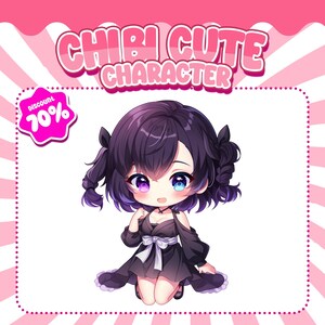 Custom Chibi Anime | Chibi Logo | Cute Chibi | Chibi Emotes | High ...