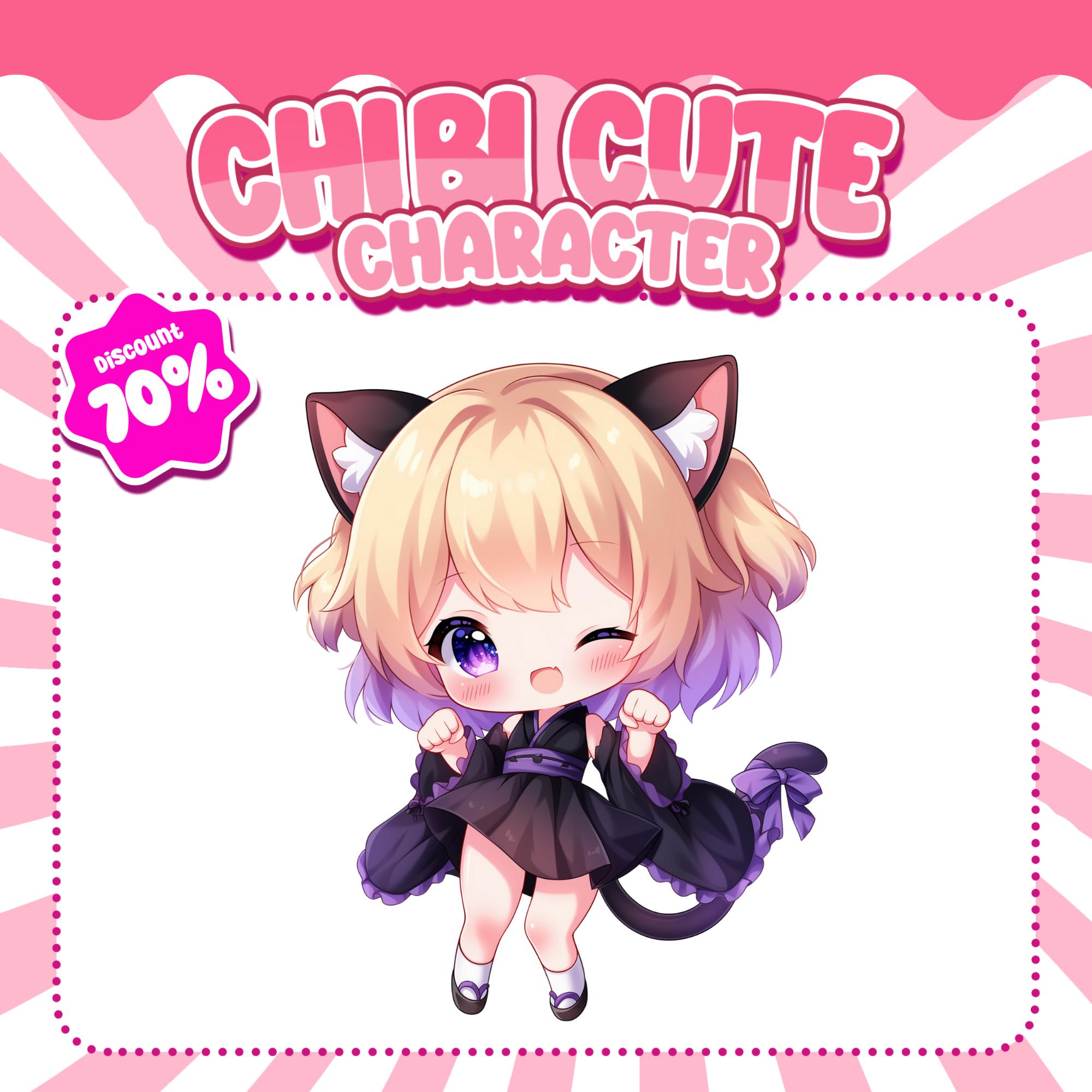 Custom Chibi Anime Original Character Anime Chibi Fanart Chibi Logo ...