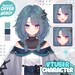 Design Custom Vtuber Model for Commercial Use,live 2D, Vtuber Design ...