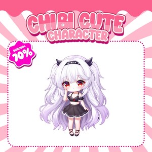 Custom Chibi Anime | Chibi Logo | Cute Chibi | Chibi Emotes | High ...