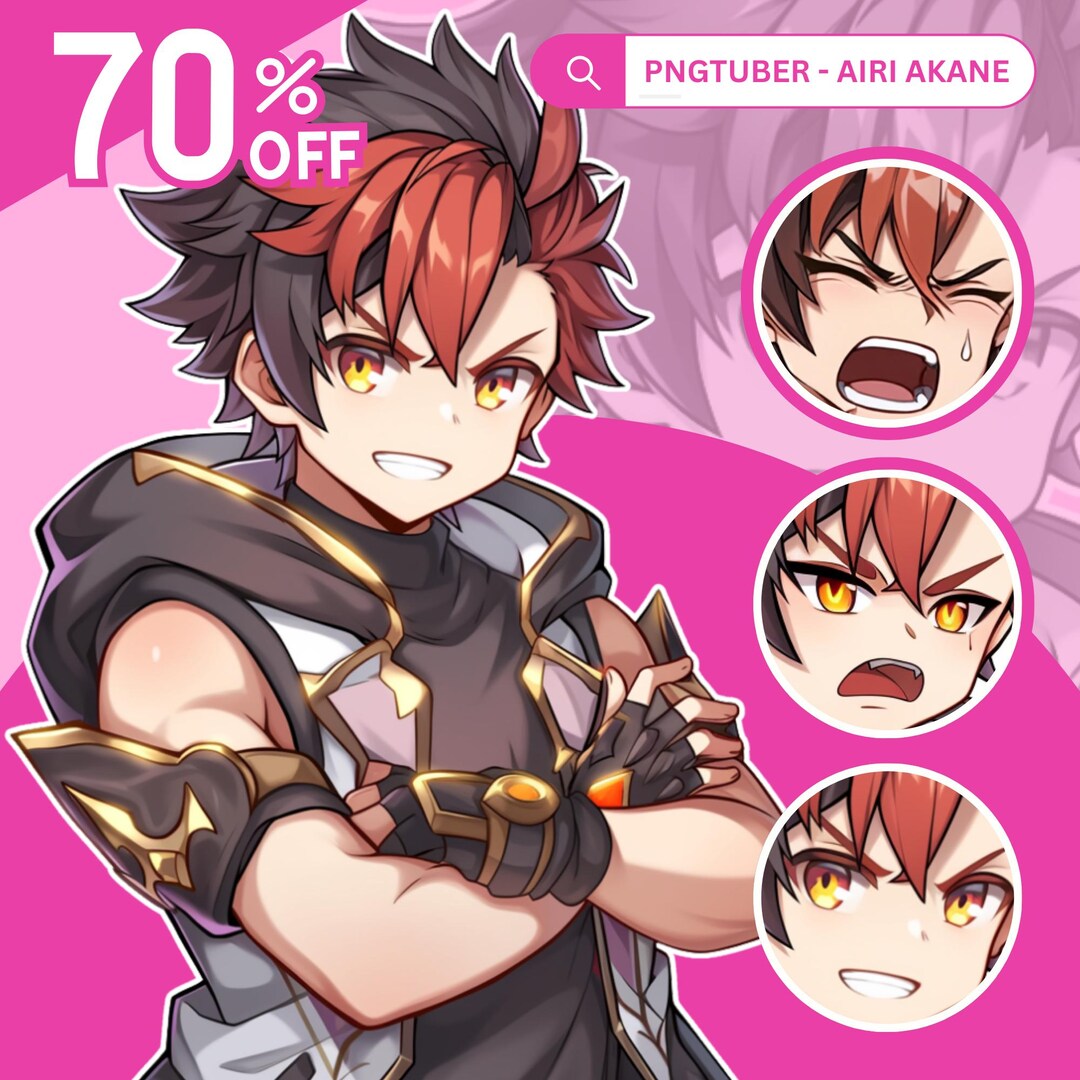 Custom Pngtuber | Pngtuber Commission | Anime | Vtuber | Vtuber Model ...
