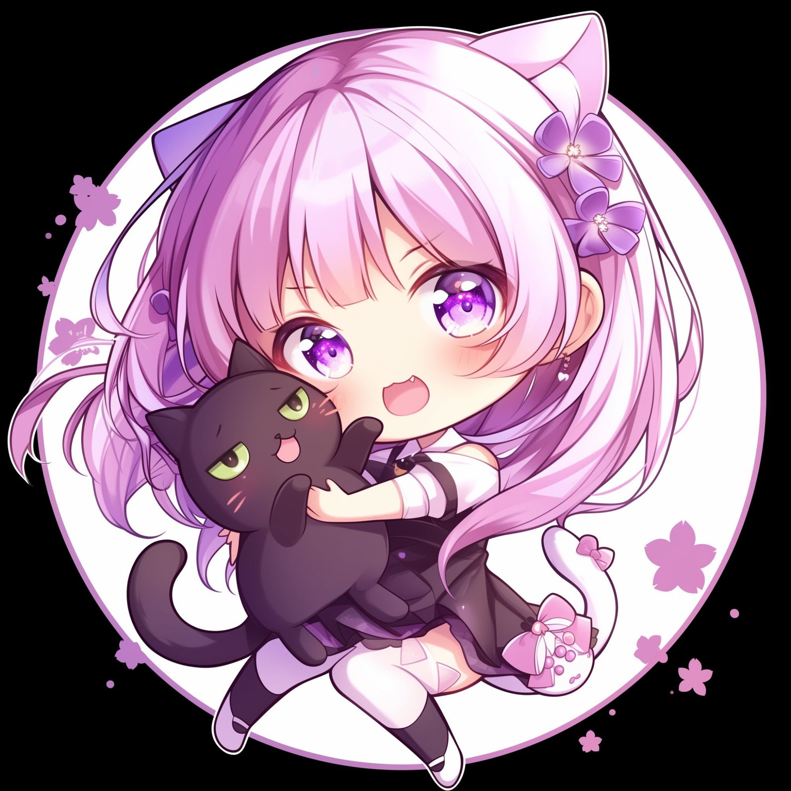 CUSTOM CHIBI COMMISSION, Fanart, Pfp, Pngtuber Commission , Chibi Logo ...
