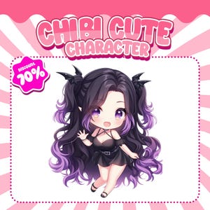 Custom Chibi Anime | Chibi Logo | Cute Chibi | Chibi Emotes | High ...