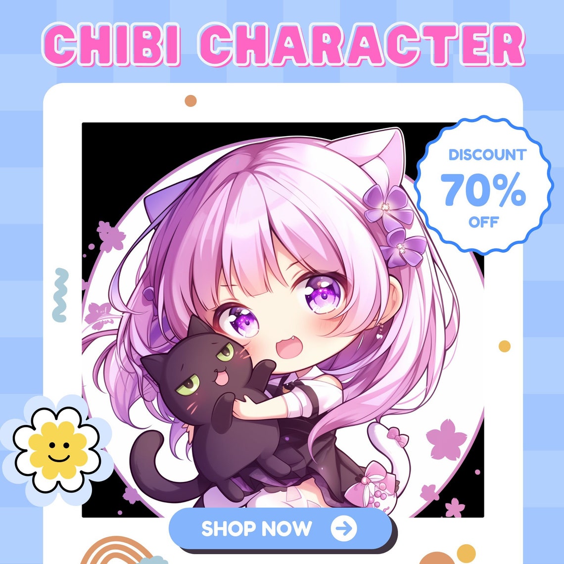 Custom Chibi Anime High Quality Custom Chibi Anime Art Original ...