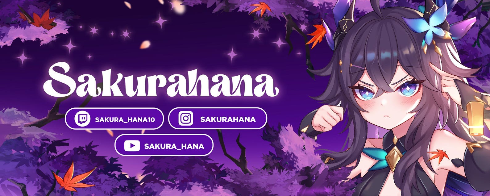 Custom Anime Streaming Banner: Twitch, Twitter, Youtube, Discord - Etsy