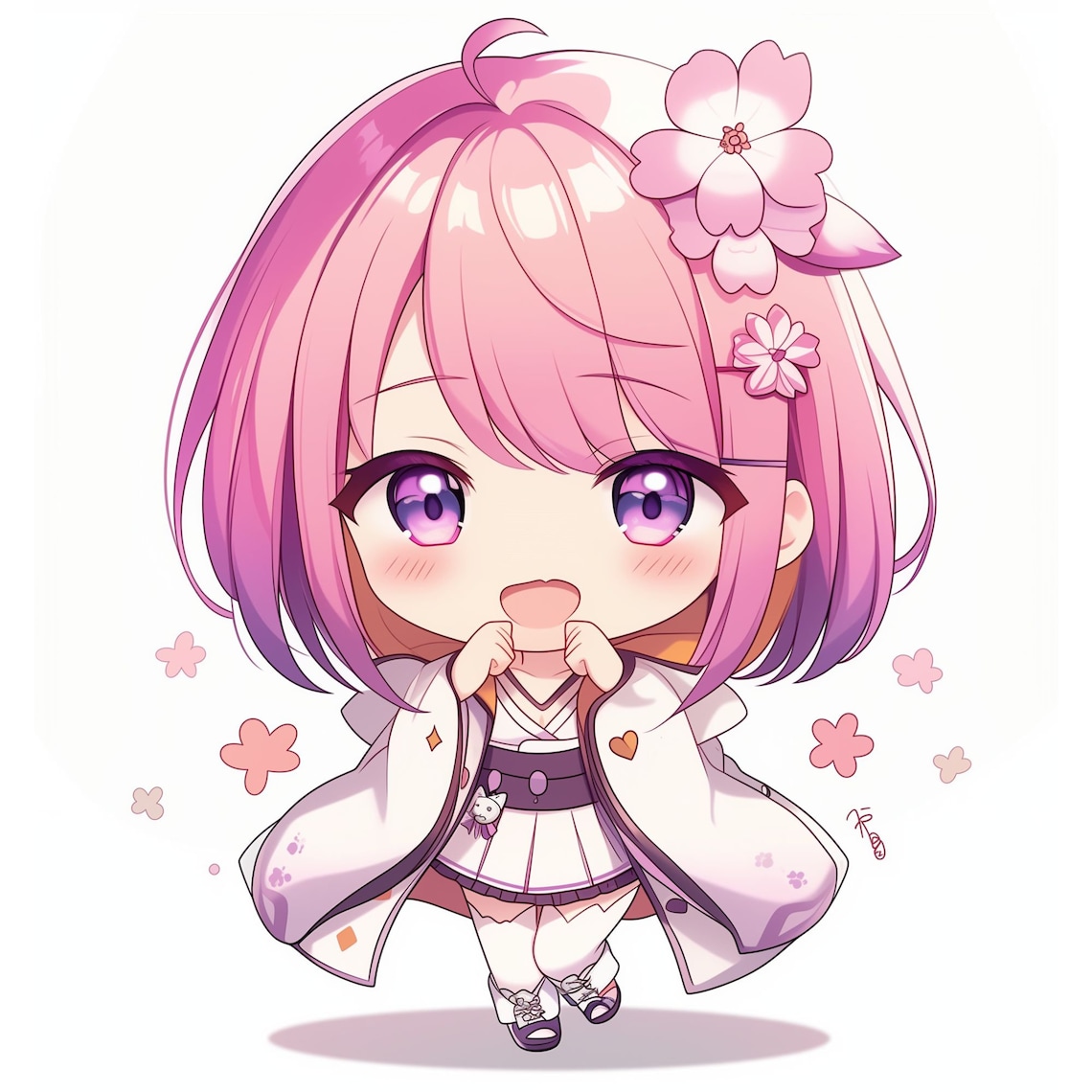 CUSTOM CHIBI COMMISSION, Fanart, Pfp, Pngtuber Commission , Chibi Logo ...