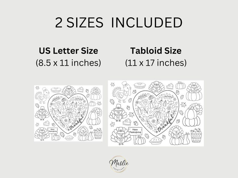 Thankful Coloring Sheet, Activity Setting for Thanksgiving Day ...