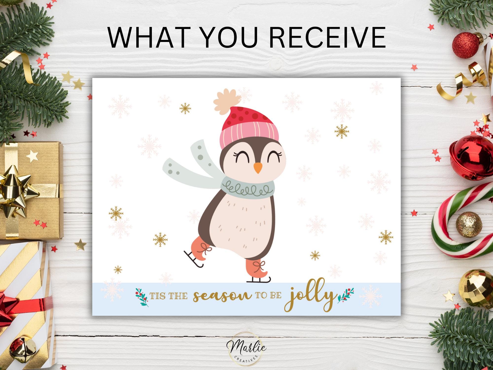 Christmas Handprint Art, Penguin Handprint Craft, Xmas Handprint Craft ...