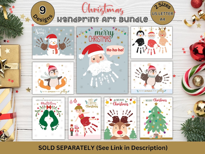 Mistletoe Footprint Art, Mistletoes Baby, Christmas Footprint Craft ...