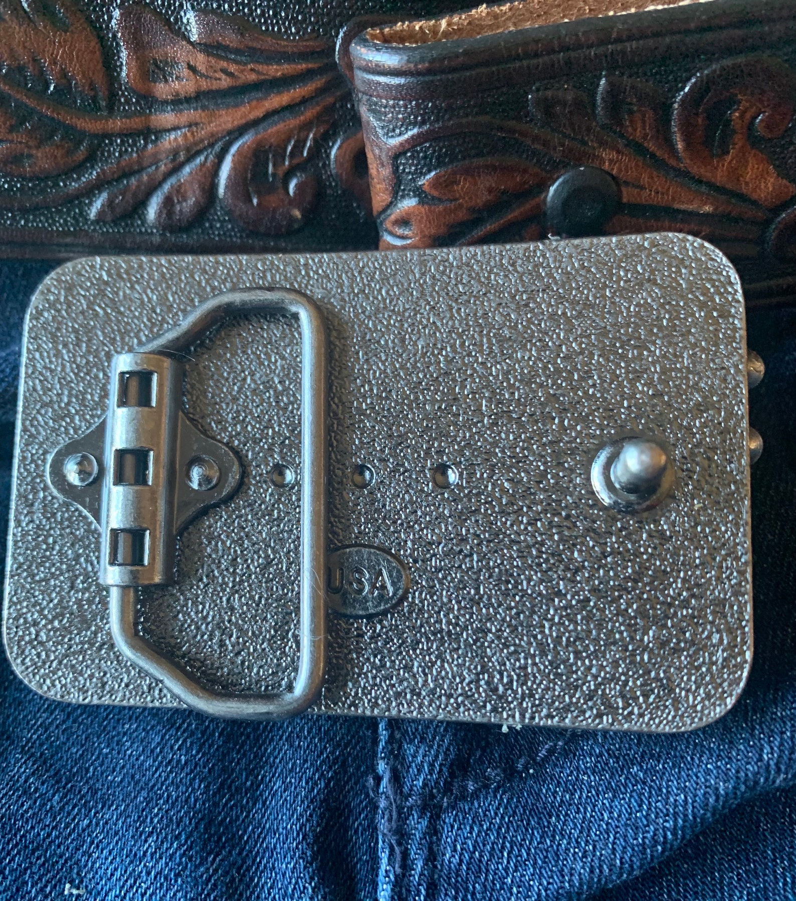 Rhinestone Belt Buckle Vintage Findings - Etsy