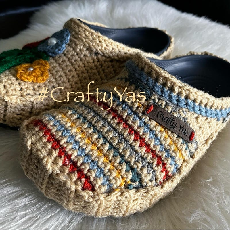 Crochet Clogs - Etsy