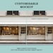Bakery Shop With Canopy Front Mockup PSD, Bread Shop Sign Mockup ...