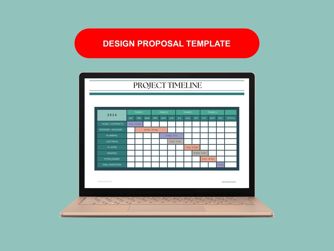 Interior Design Presentation Canva Template, Client Proposal, Mood Boards, Finishes, Furniture ...