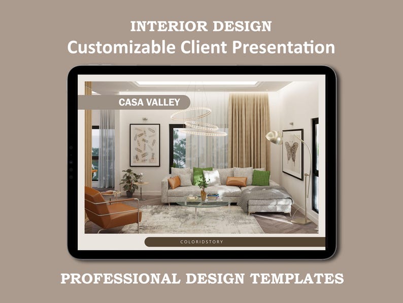 Interior Design Presentation Interior Design Project Template Client ...