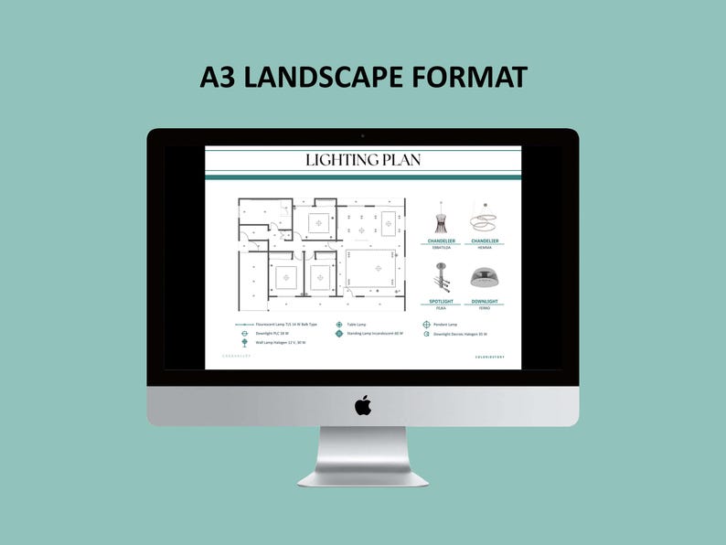 Interior Design Presentation Canva Template, Client Proposal, Mood ...