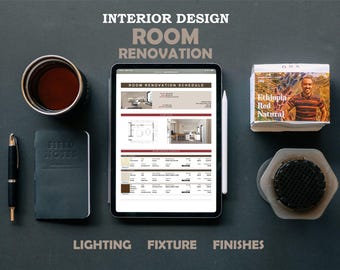 Interior Design Google Sheets FFE Finishes Product Specification ...