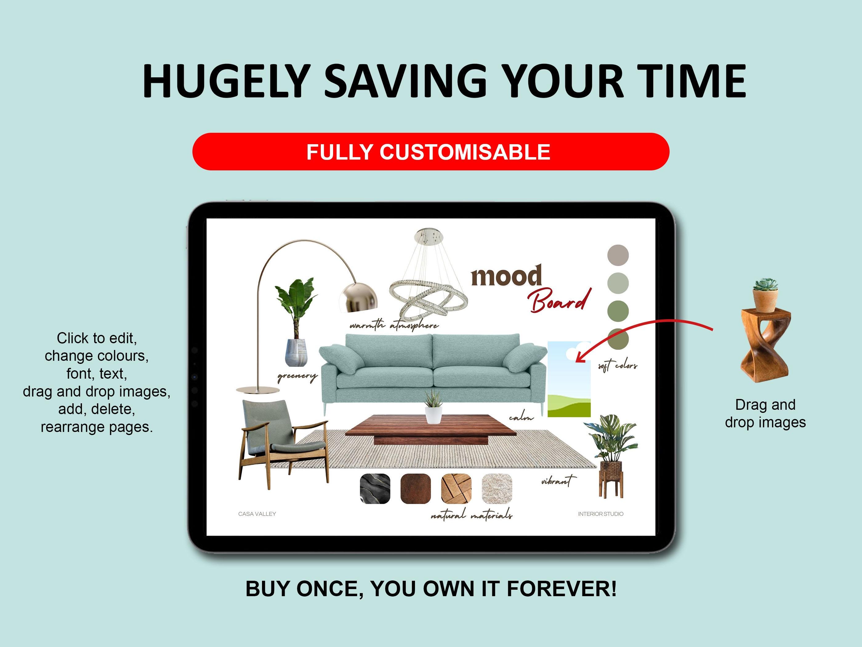FF&E Interior Design Schedule Template, Project Budget Planner and Cost ...