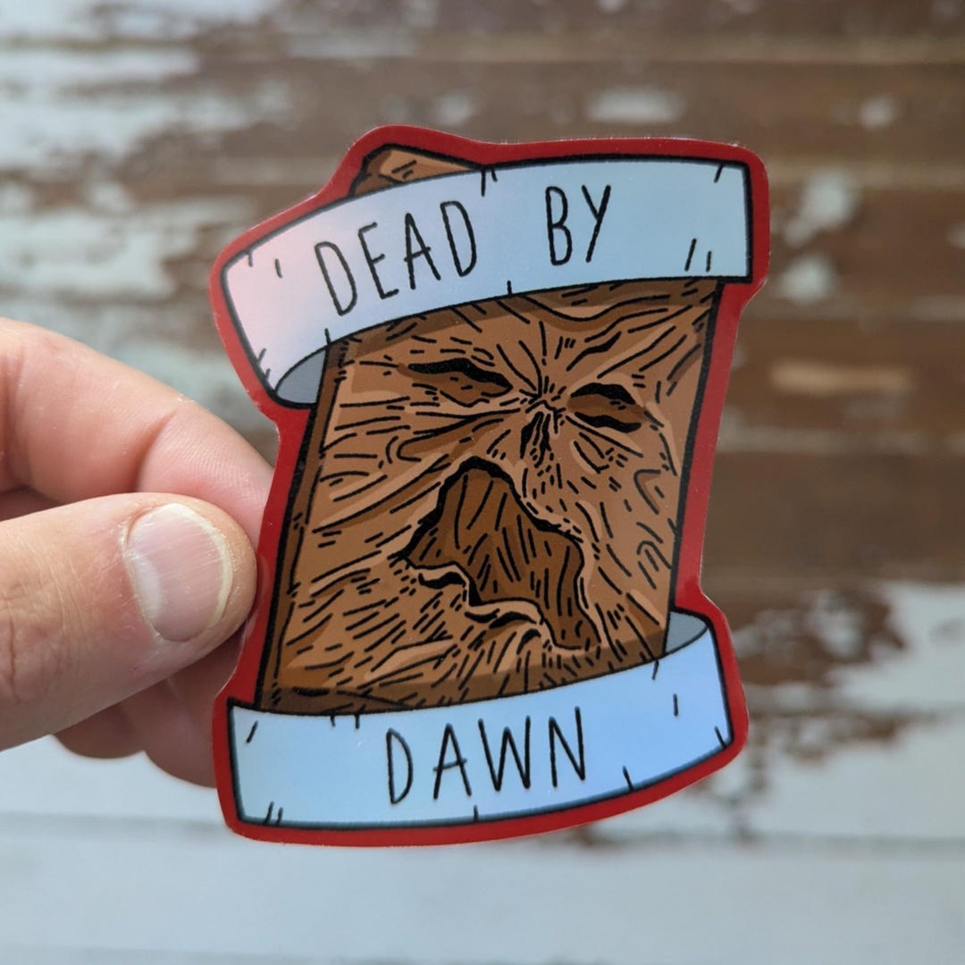 The Evil Dead Sticker, Book of the Dead, Retro Horror Movie Sticker ...