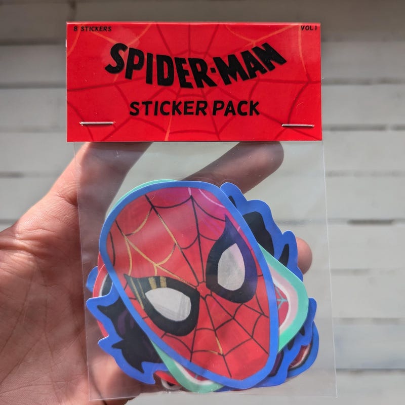 Spider Man Stickers - Etsy