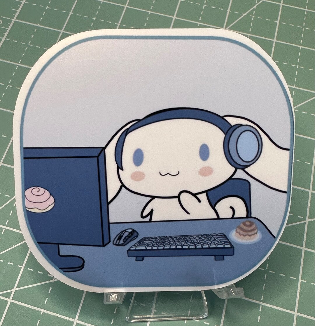 Cinnamoroll Keyboard PC Gaming Sticker Sanrio - Etsy