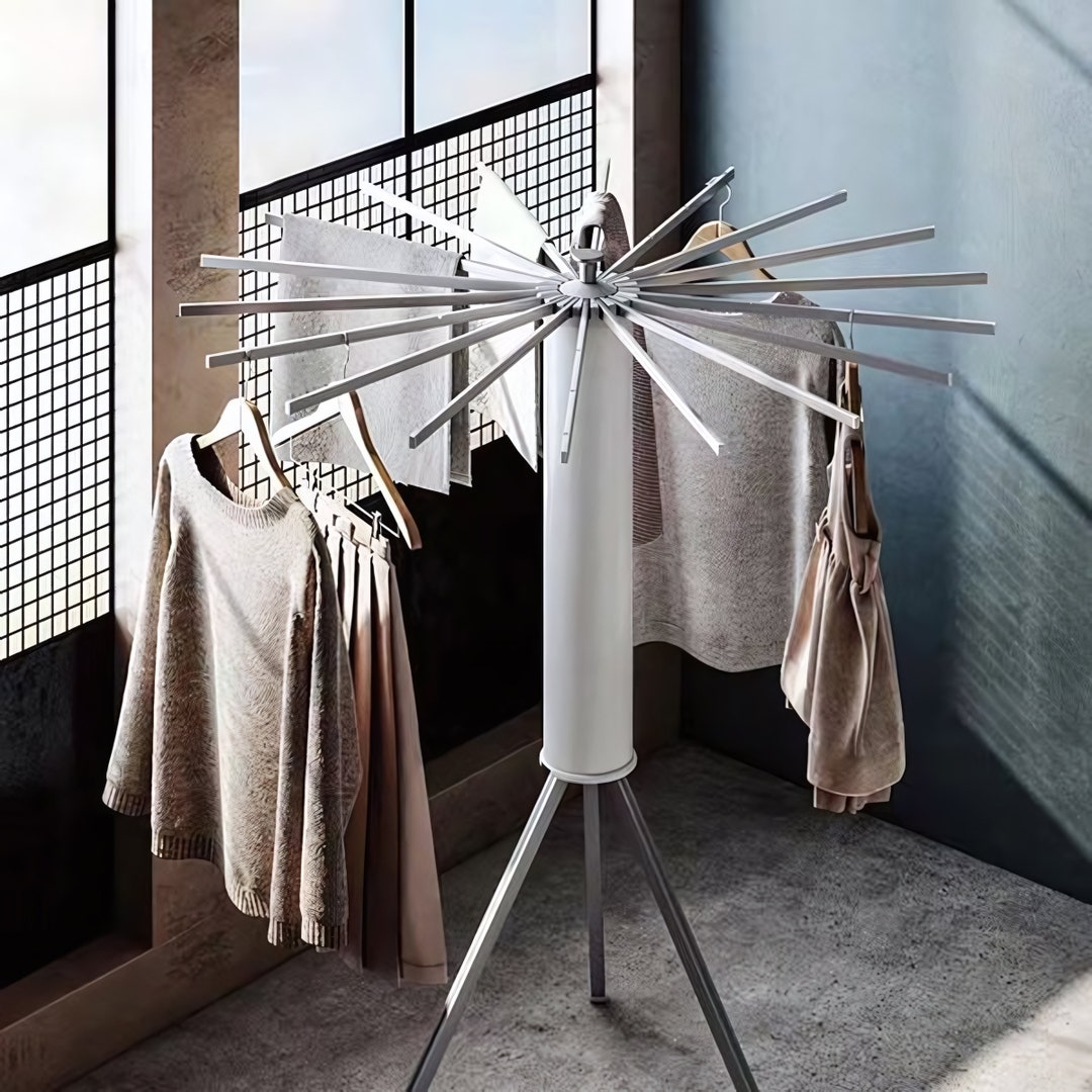 Folding Circular Octopus Swivel Laundry Dryer - Etsy