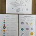 Space Themed Activity Sheets/ Book/ Busy Book - Etsy