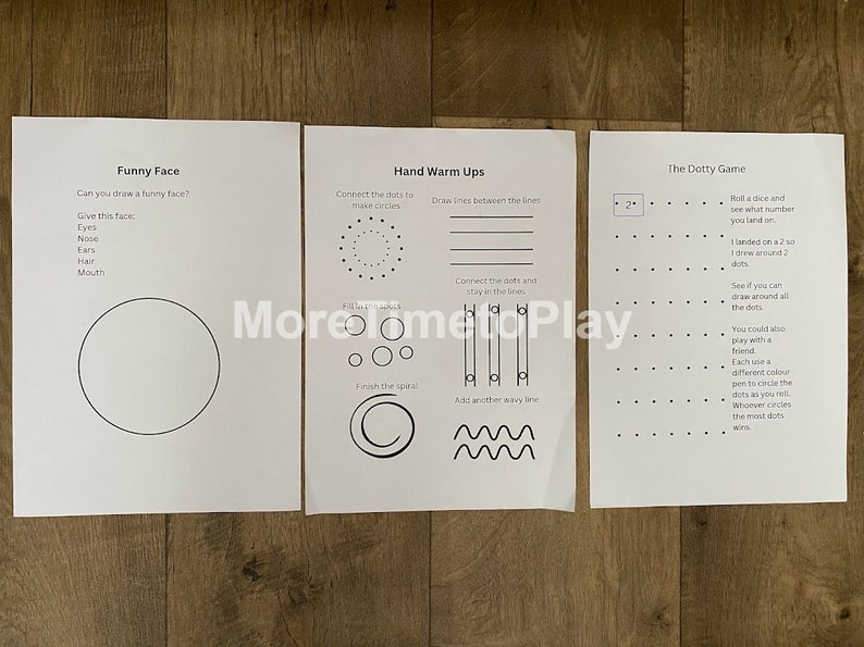 10 Fine Motor Skills Activity Book - Etsy