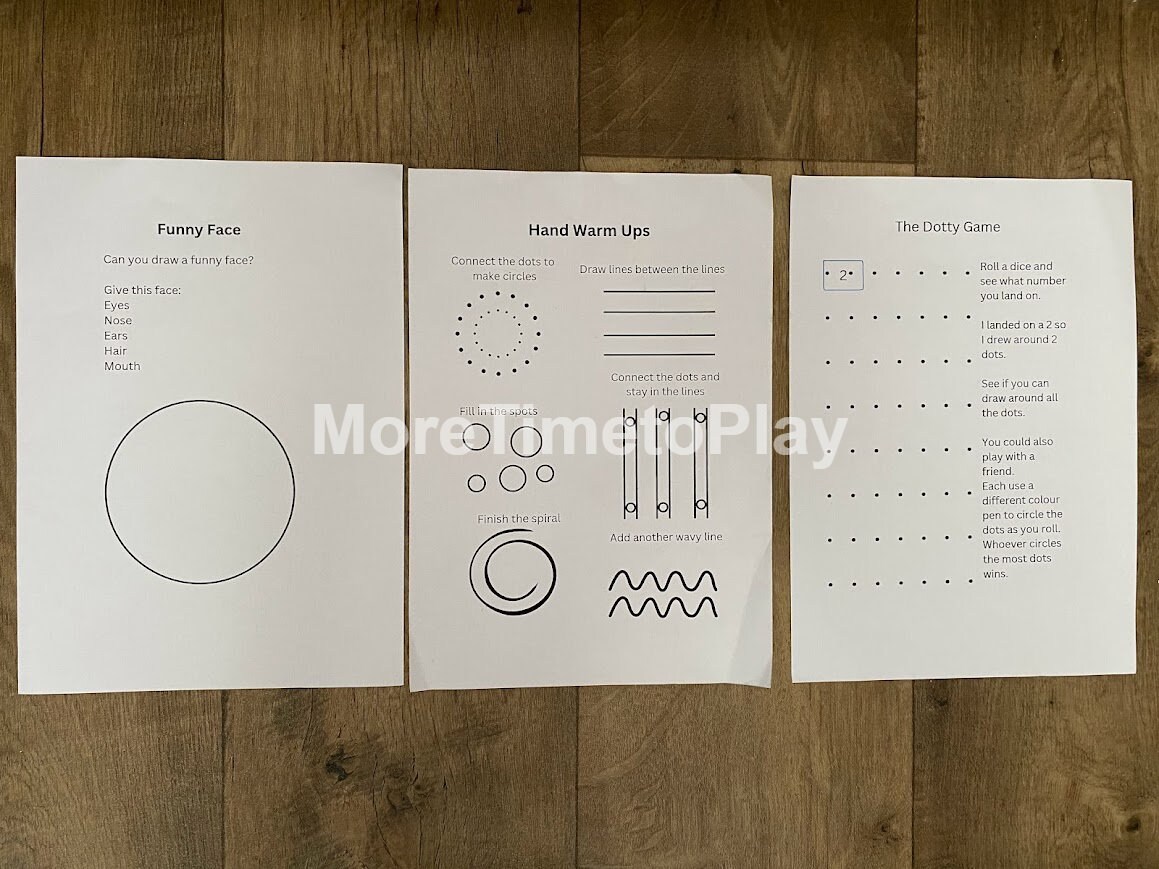 10 Fine Motor Skills Activity Book - Etsy