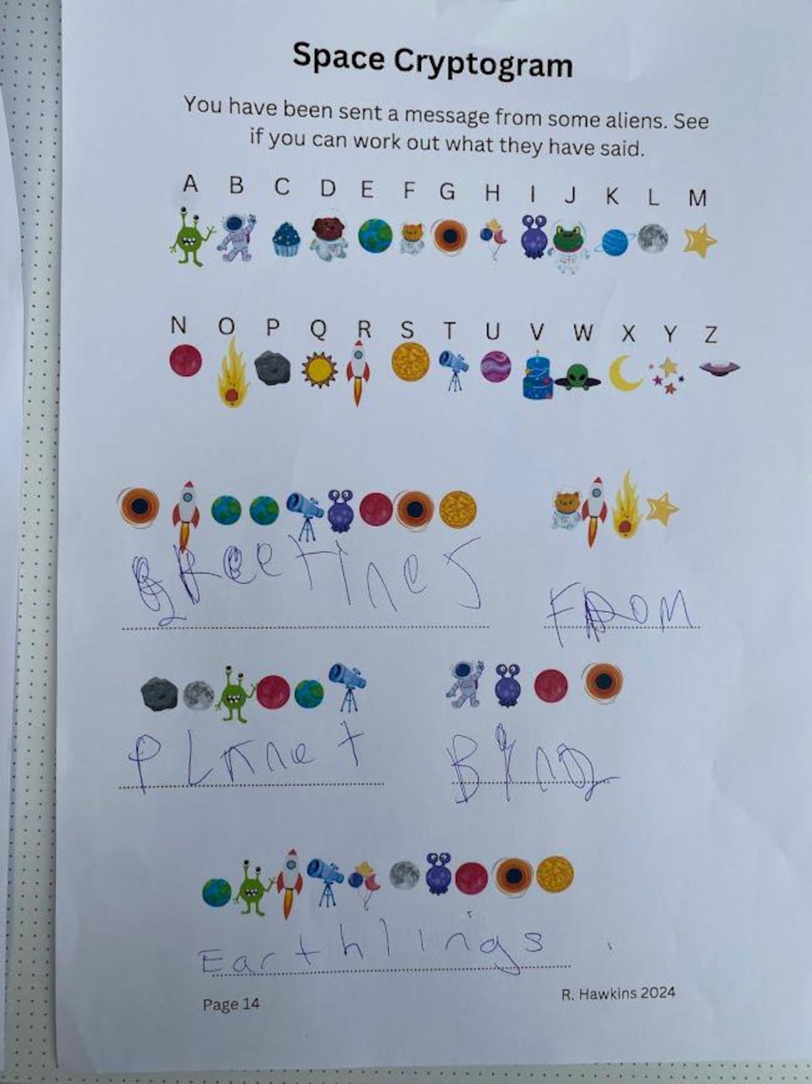 Space Themed Activity Sheets/ Book/ Busy Book - Etsy