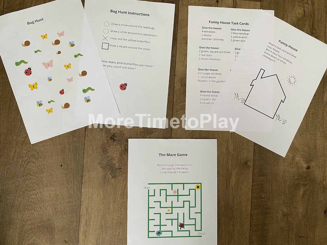 10 Fine Motor Skills Activity Book - Etsy