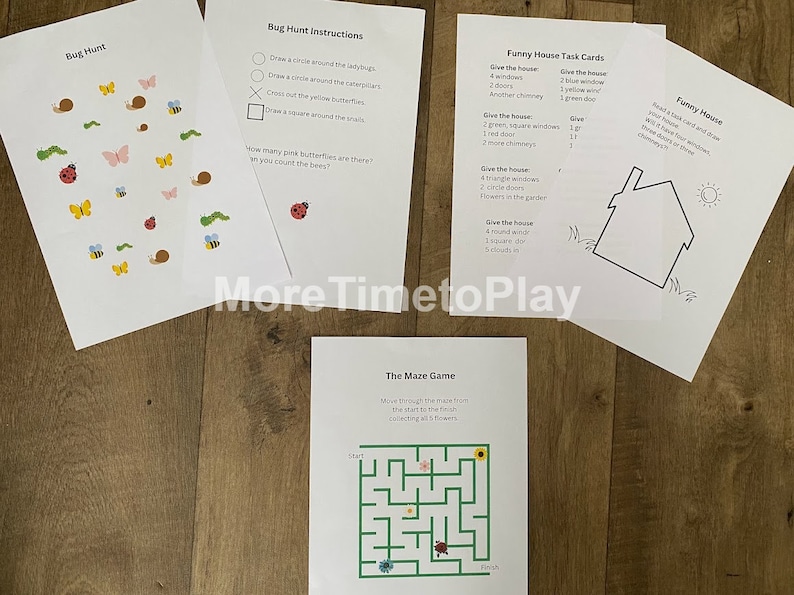 10 Fine Motor Skills Activity Book - Etsy