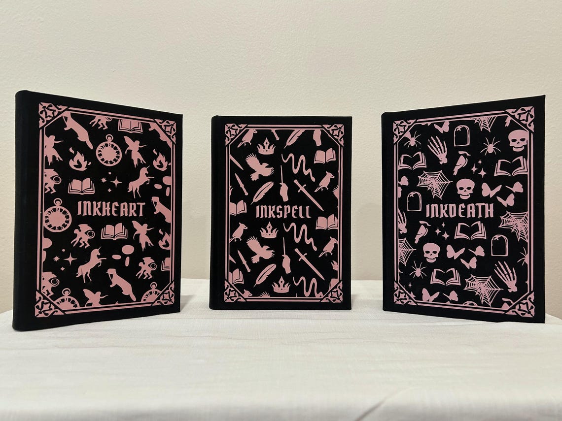 Inkheart Trilogy by Cornelia Funke / Rebind - Etsy