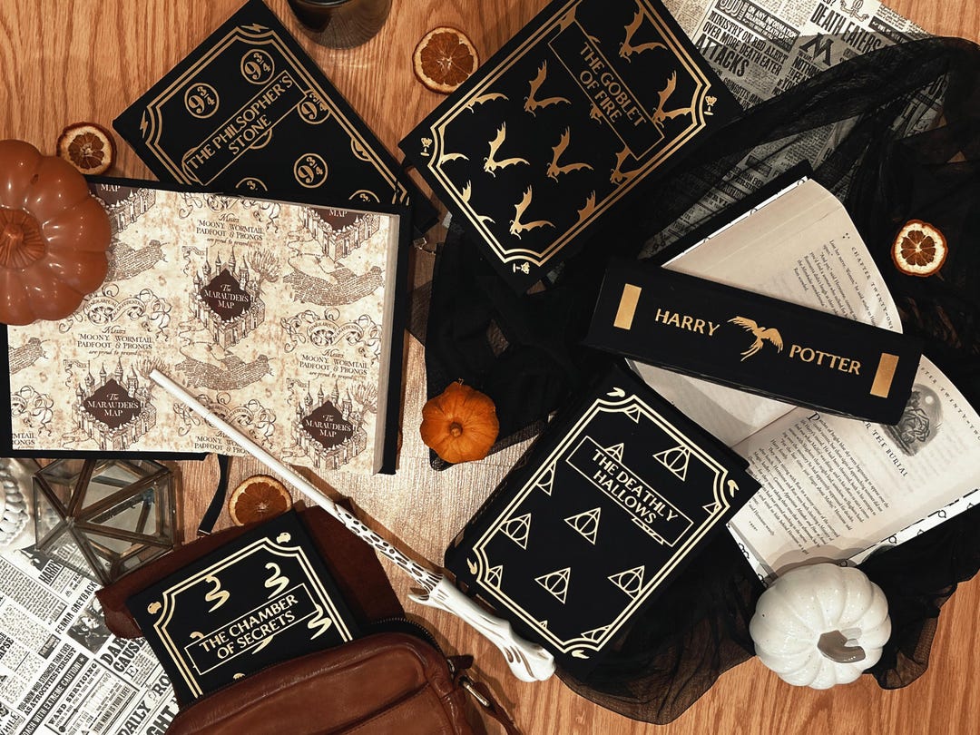 Harry Potter Series by JK Rowlings / Rebind - Etsy