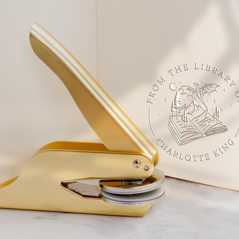 Gold Embossing - Etsy