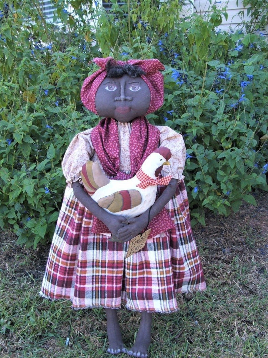 Primitive Doll, Chicken Epattern, Prim Doll, Prim Doll With Chick ...