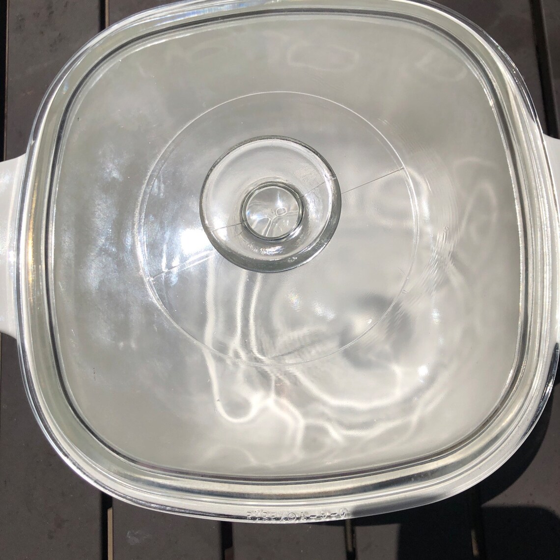 Vintage Corning Ware Wildflower Square Dish With Lid 3 Quart - Etsy