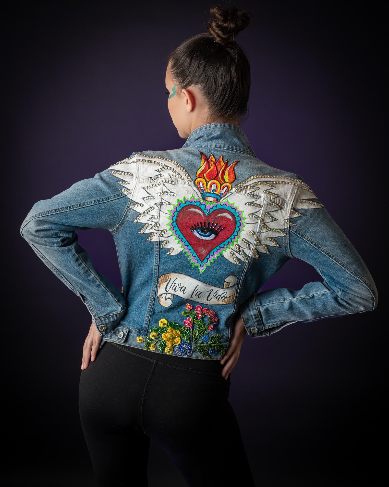 The Heart Jean Jacket - Etsy