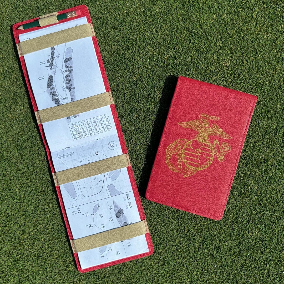 USMC Yardage Book Cover - Etsy