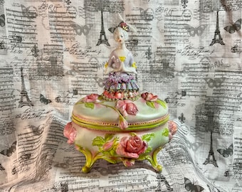 Rhinestone Casket - Etsy