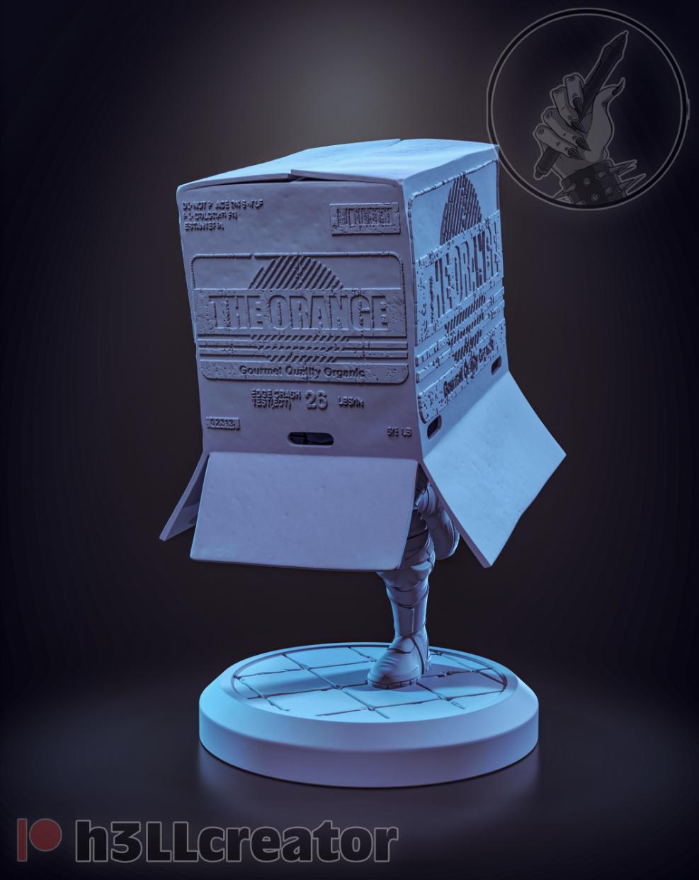 Snake in A Box 3D Printed Figurine for Miniature Painting unpainted for ...