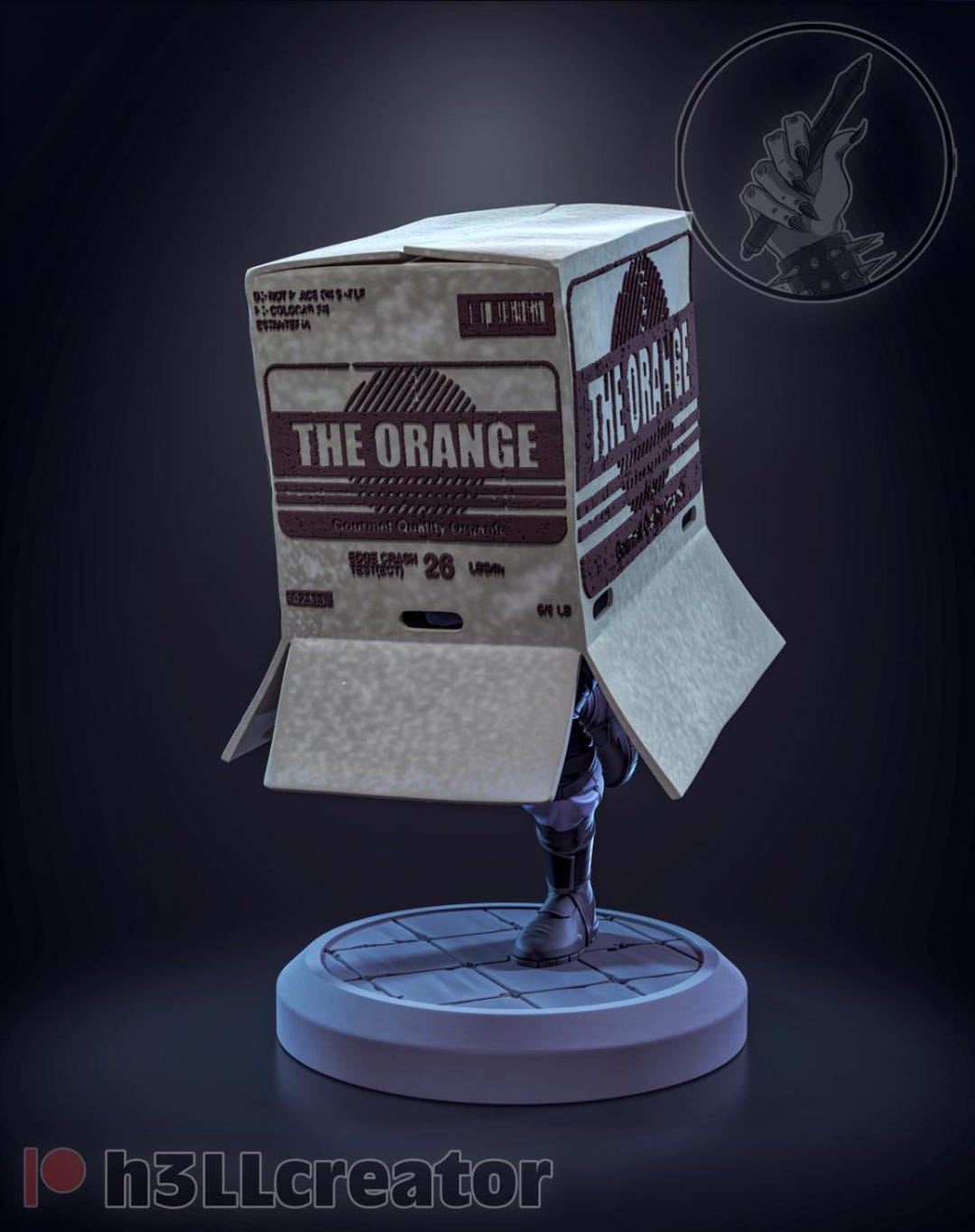 Snake in A Box 3D Printed Figurine for Miniature Painting (unpainted ...